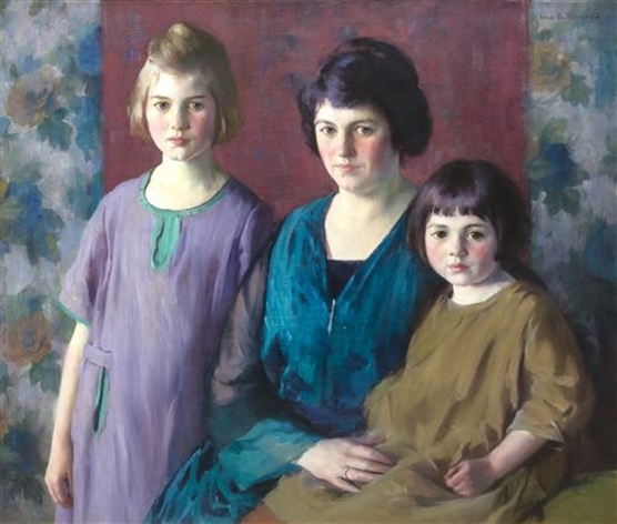 Ivan OLINSKY (1878-1962) | Catherine La Rose ~ The Poet of Painting