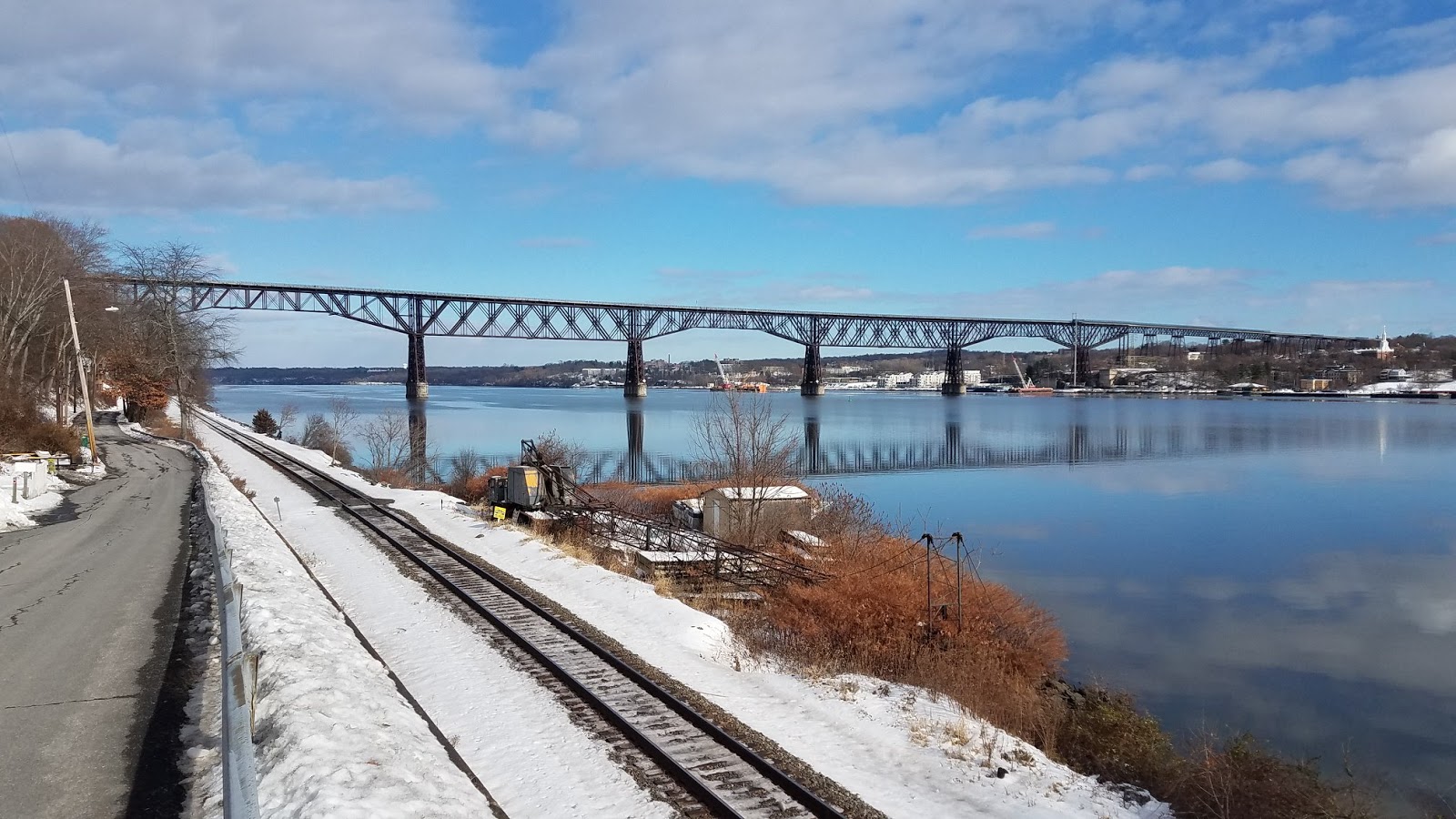 Industrial History: Walkway/Poughkeepsie 1888 RR Bridge over the Hudson ...