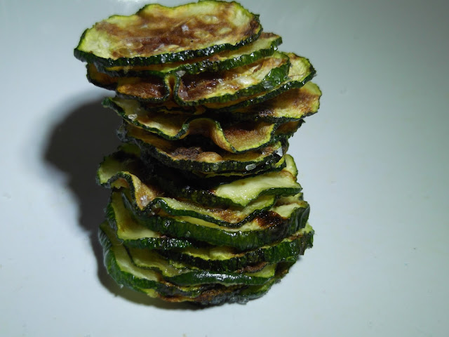 The Fattest Vegan Ever: Courgette Crisps