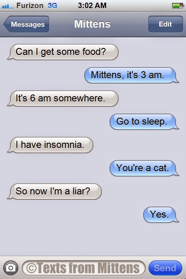 Catladyland: Cats are Funny: Texts from Mittens