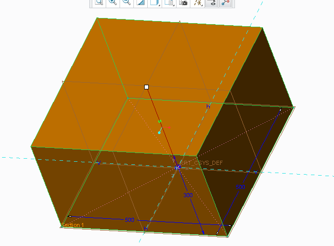 Extrude with Cut Feature