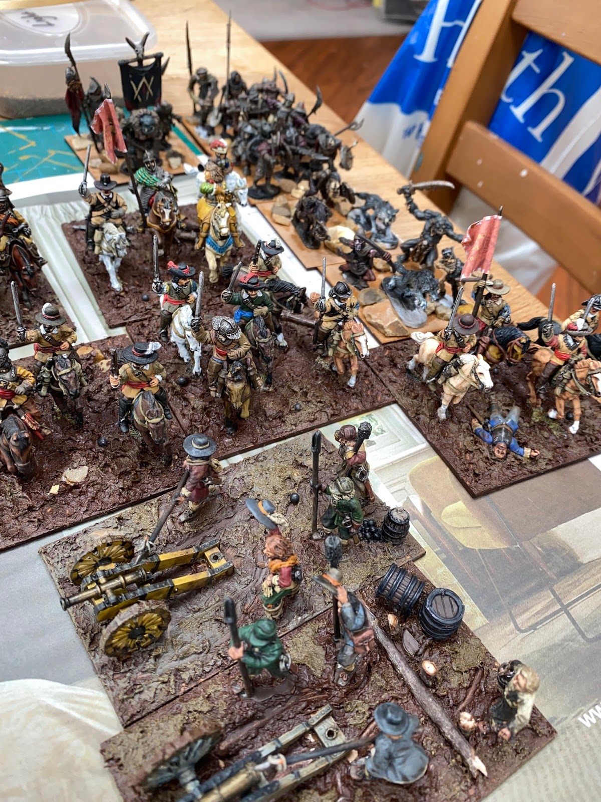 iron mitten: Basing day