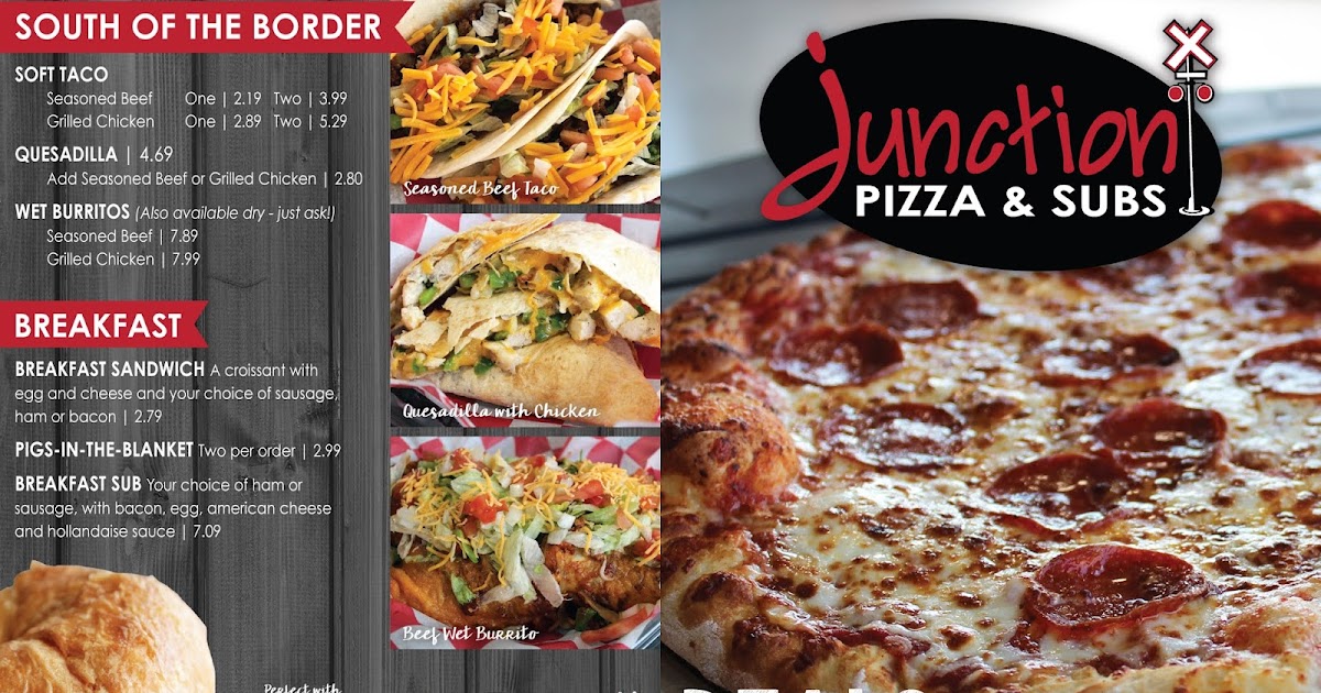 Bethany Concepts: Junction Pizza - Menus