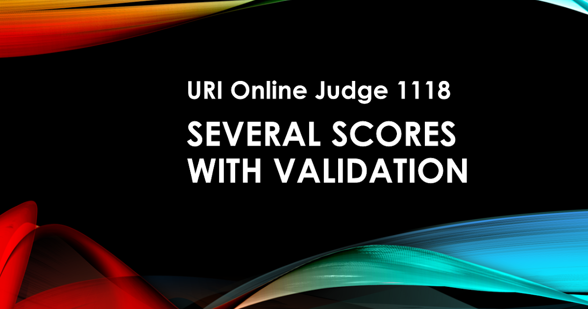 URI Online Judge Solution