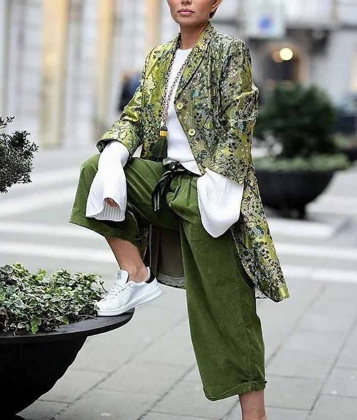 8 styling ideas on how to wear Avocado green color. | Melody Jacob