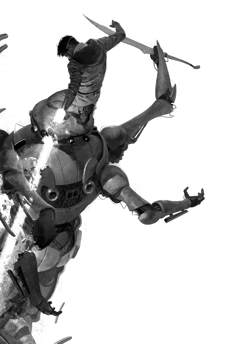 The Geeky Nerfherder: #CoolArt: 'The Murderbot Diaries' prints by Tommy ...