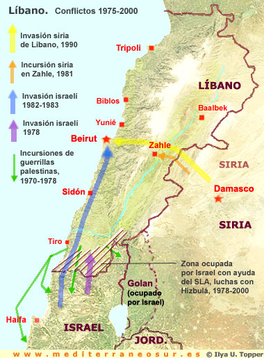 Historia y Geografía y Ciencias Sociales: GUERRA FRÍA: GUERRA EN EL LÍBANO
