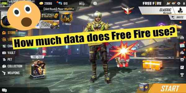 How much Internet data does Free Fire use? [ANSWERED]