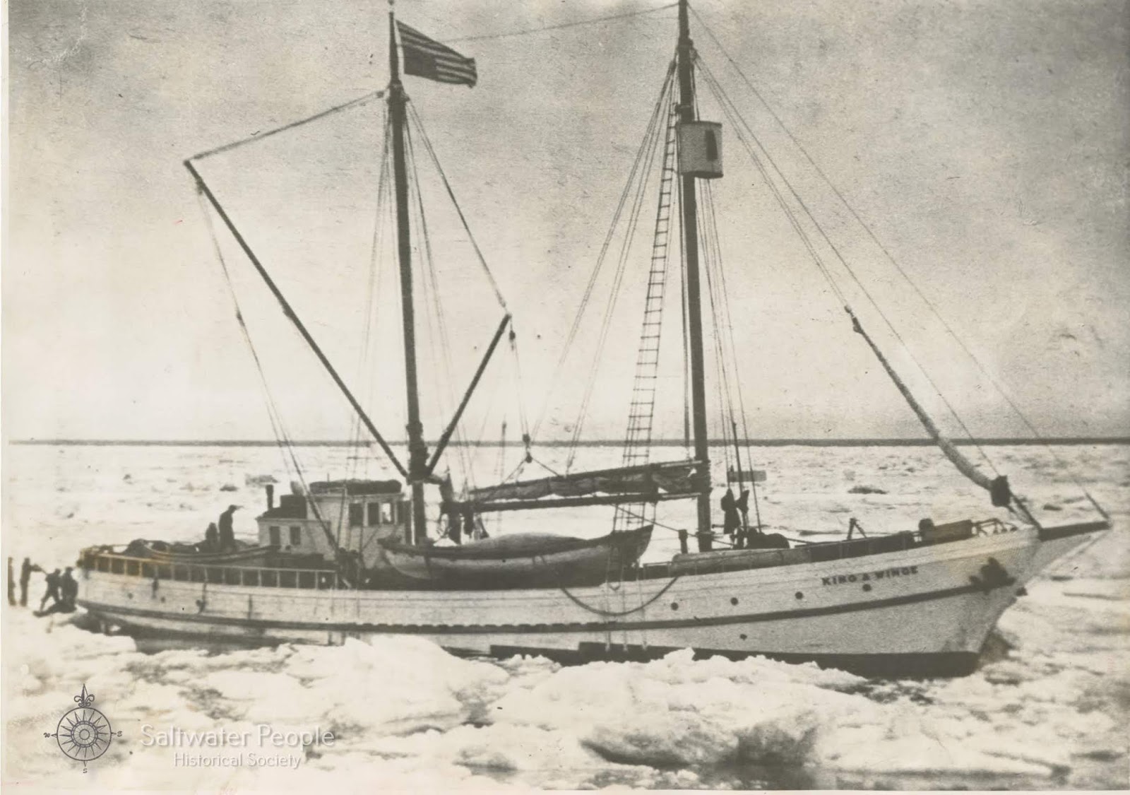 Saltwater People Log: KING & WINGE