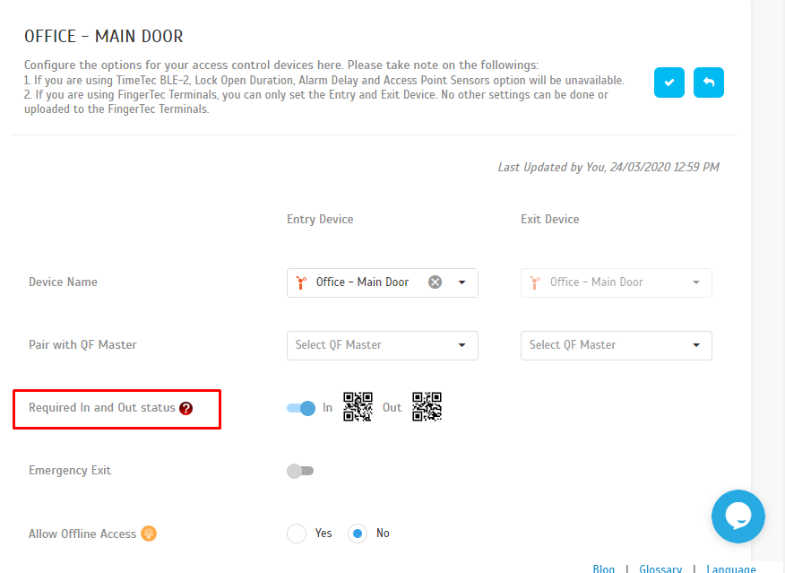 Adding BLE-2 as Access Point in TimeTec Access | FingerTec Technical Blog