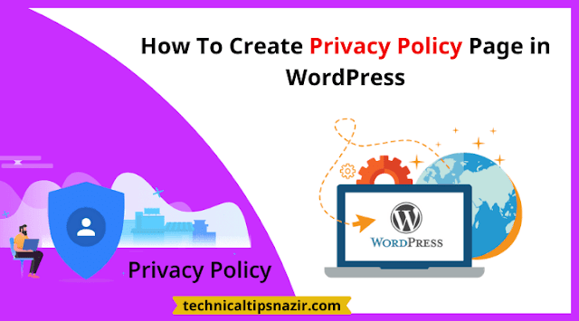 How To Create Privacy Policy Page for Website | WP Blogging Guide