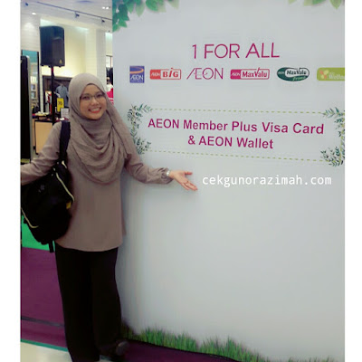 Dah daftar ke AEON Member Plus Visa Card & AEON Wallet? ~ Cikgu Norazimah