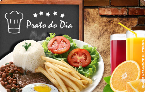 Cantinas Caffé / Buffet / Grill / Tchê: ...::: Prato do Dia 14/02 ...