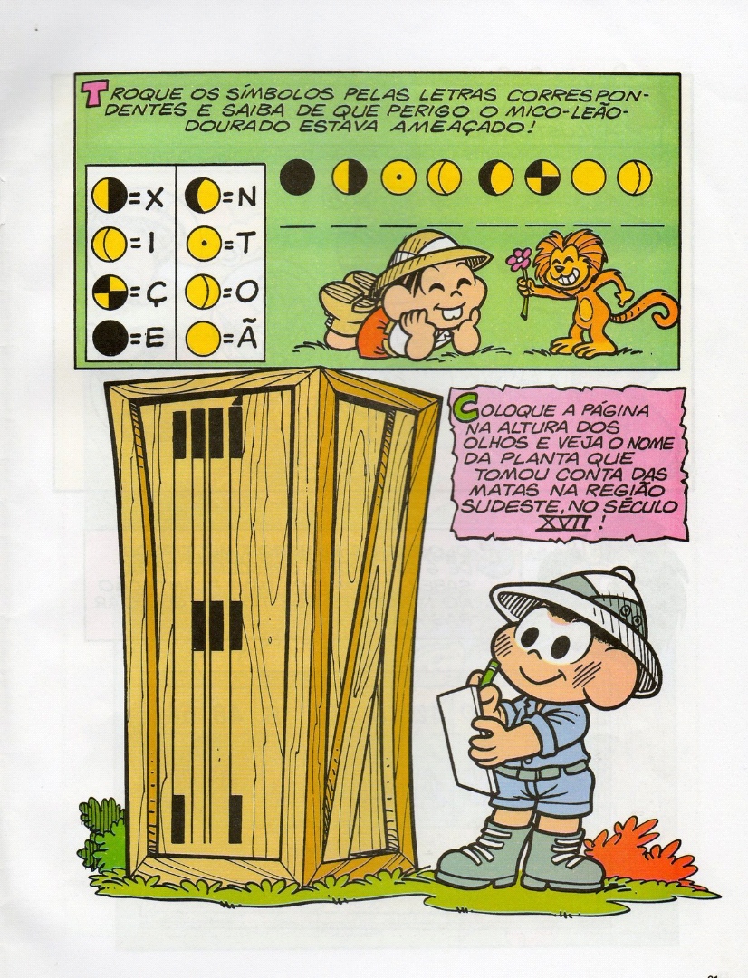 Turma da Mônica em: Mata Atlântica Aprendendo sobre a Mata Atlântica ...