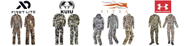 First Lite - Kuiu - Sitka - Under Armour Camo Patterns Test Images
