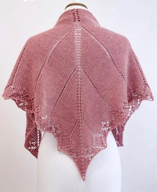 Amazing Knitting: My First Lace Shawl - Free Knitting Pattern