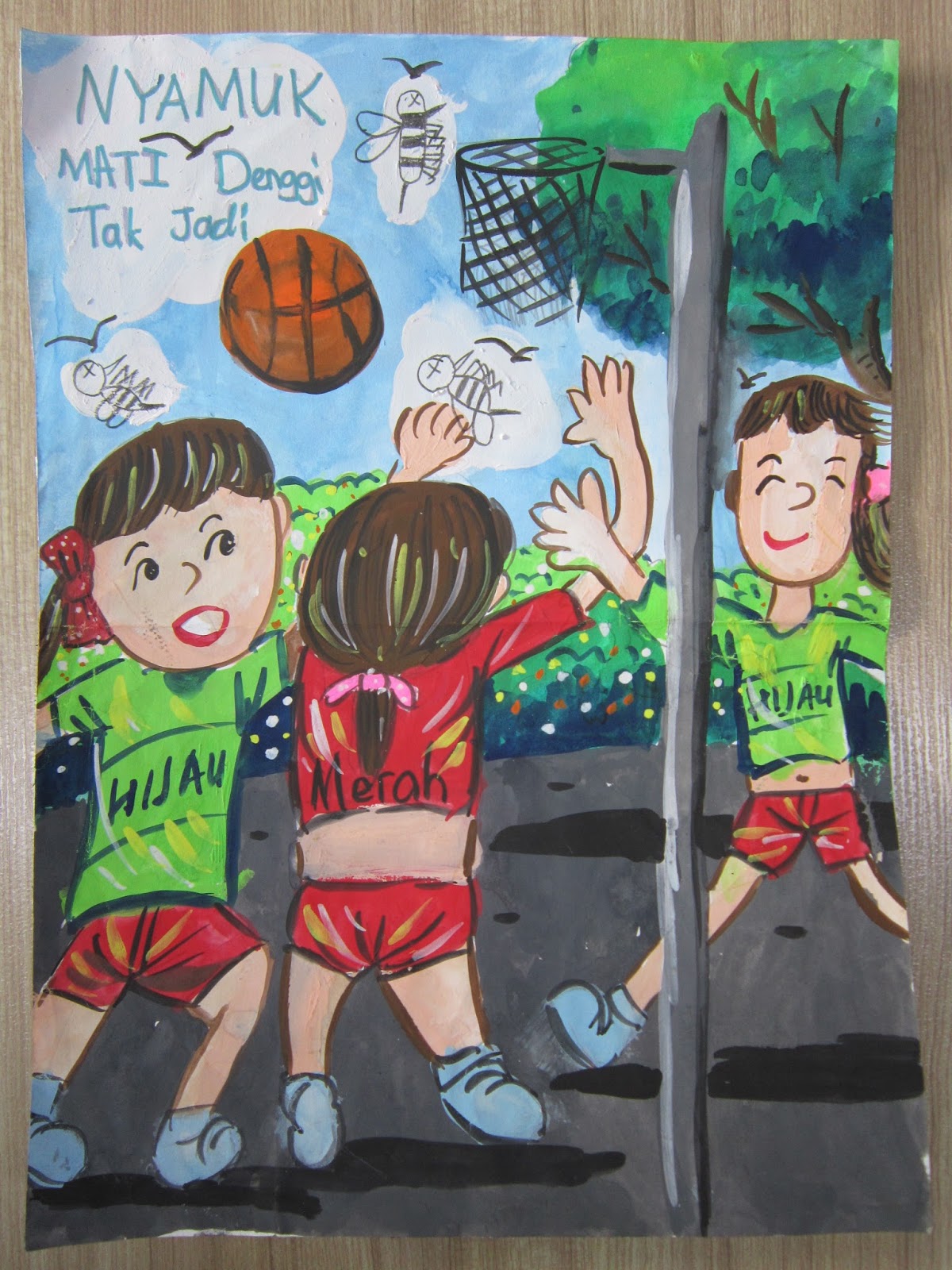 Dengue Patrol SJKC Kong Min Cawangan Satu: Poster Denggi