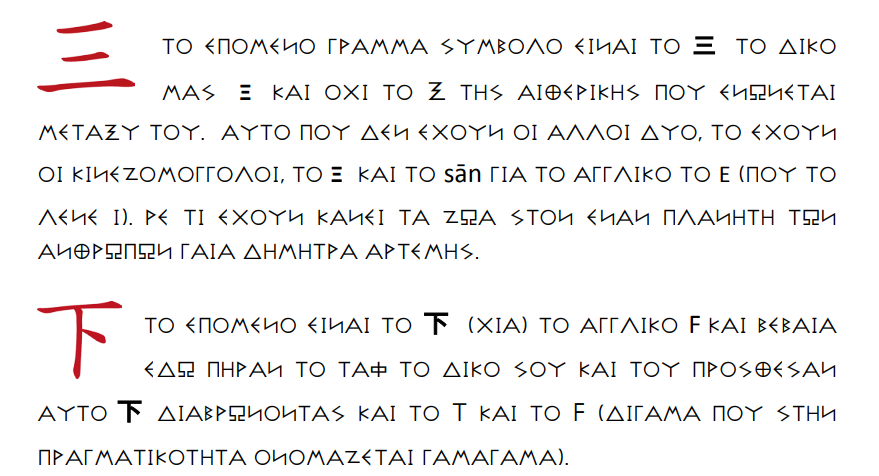 ΚΙΝΕΖΙΚΗ ΓΡΑΦΗ ΤΙ ΕΙΝΑΙ ΚΑΙ ΤΙ ΣΥΜΒΟΛΙΖΕΙ