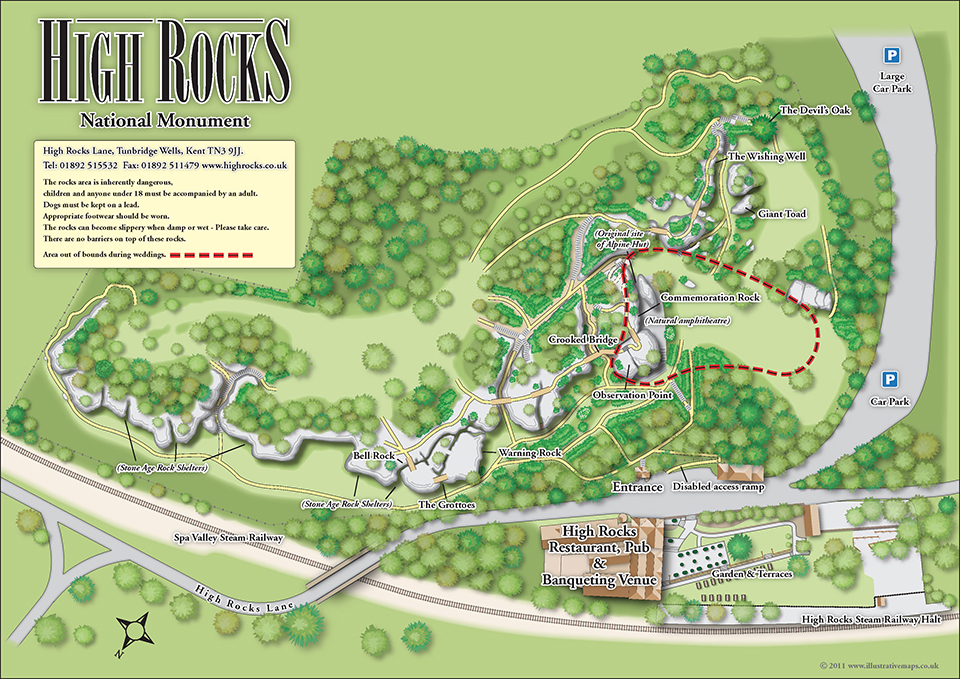 Southern Sandstone Climbs: High Rocks - Rules & Entrance Fees - 2015/2016