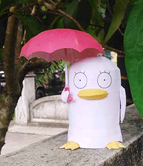 Gintama: Elizabeth Papercraft | Paperized Crafts