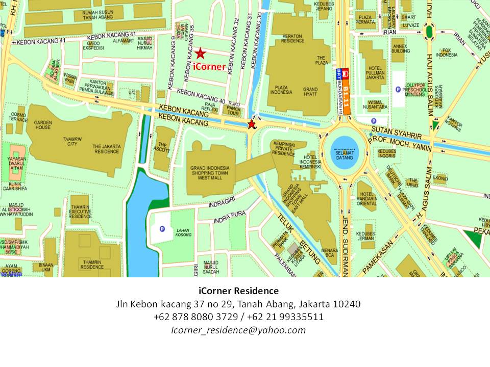 icorner residence jakarta