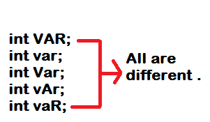 Variable naming convention.