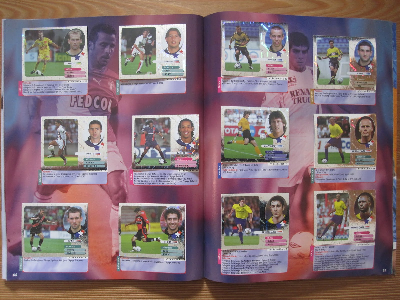 Only Good Stickers: Panini Foot 2003