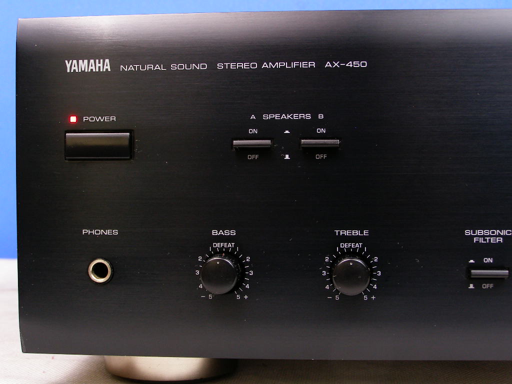 Yamaha AX-450 - Integrated Amplifier | AudioBaza