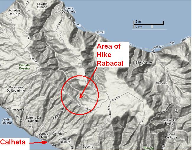 dutchlink: Hikes Madeira 46 & 45 Rabacal Madeira 31 October 2011
