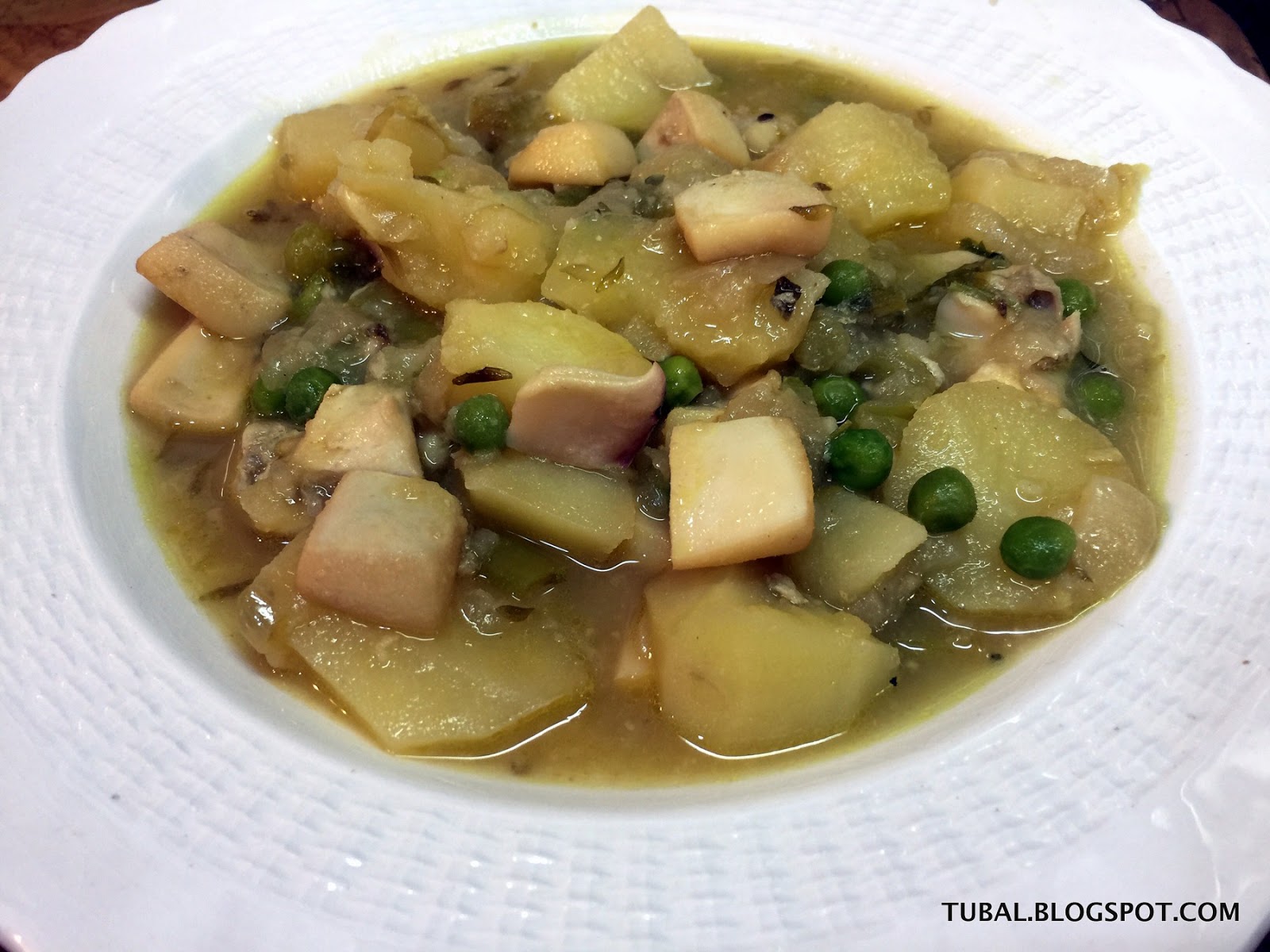 TUBAL: PAPAS CON CHOCO