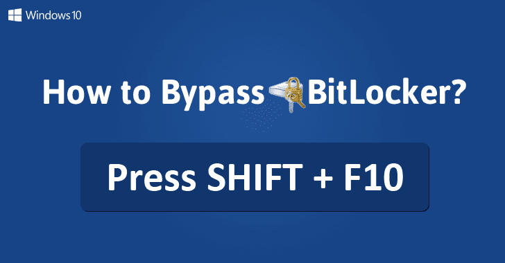 Press Shift F10 During Windows 10 Upgrade To Launch Root Cli And Bypass Bitlocker