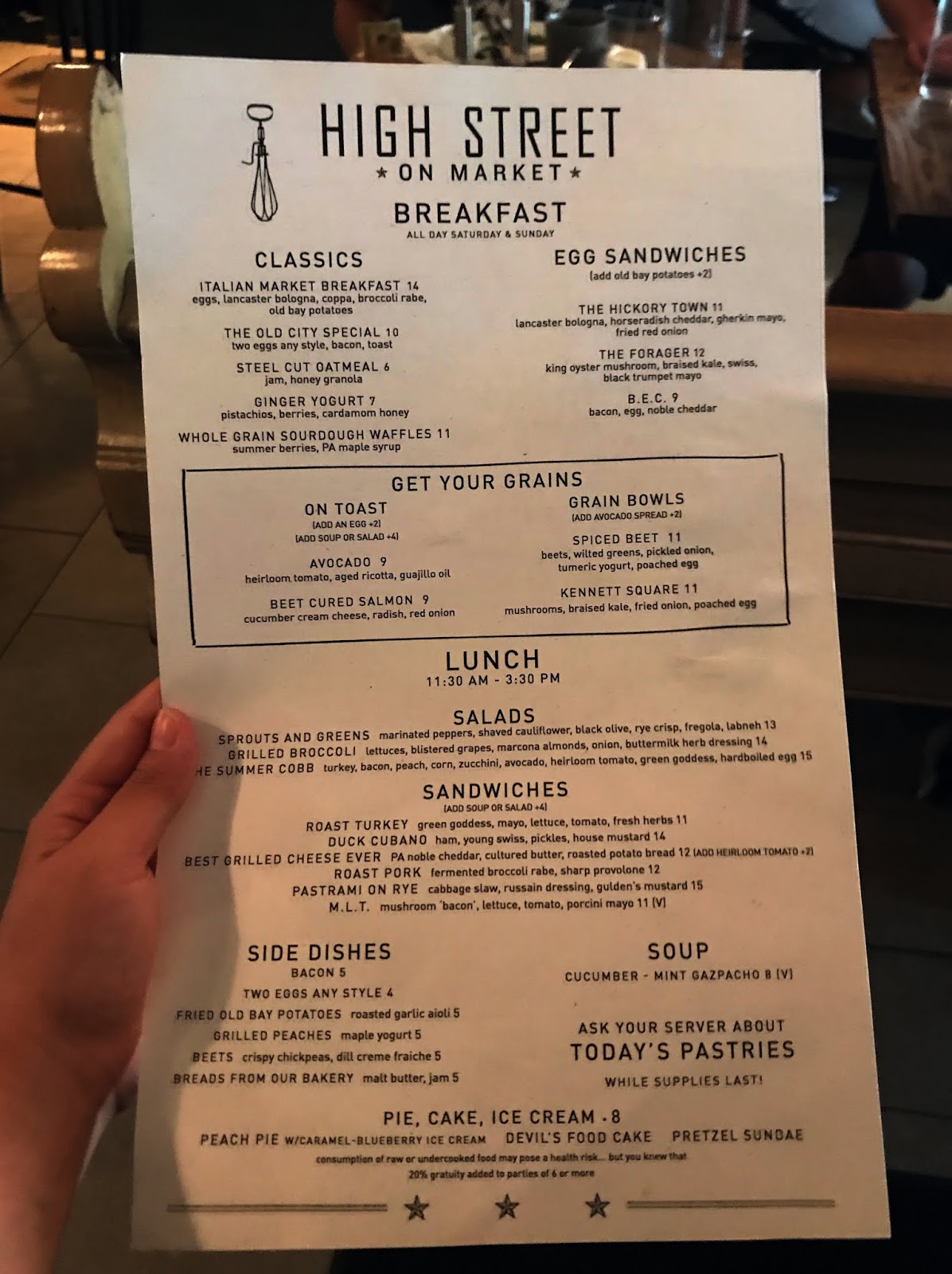 [Philadelphia] High Street on Market - Delicious Sandwiches and a Ton ...