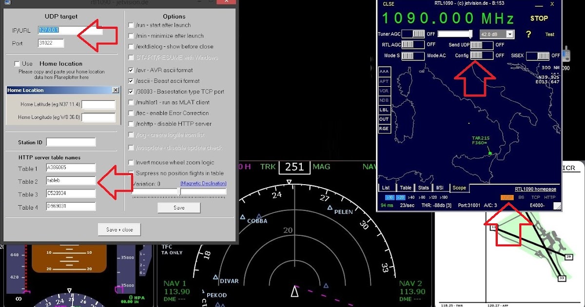Tutorial flight controls on RTL 1090XHSI