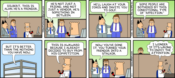 World of Cartoons and Comics: Dilbert on vendors