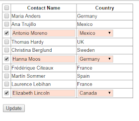 Update Multiple Rows Of Gridview Using Json In Aspnet