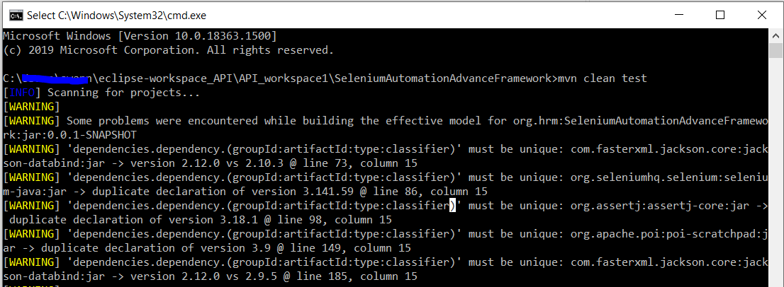 Everything Automation: Run testng tests from maven cmd
