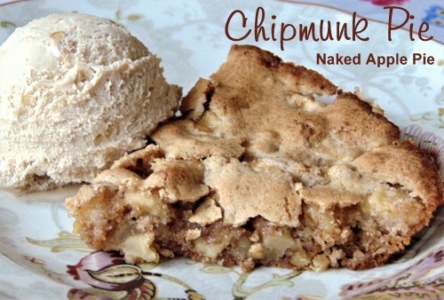 Chipmunk Pie ~ Naked Apple Pie
