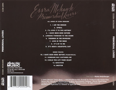 1970 Primordial Lovers - Essra Mohawk - Rockronología