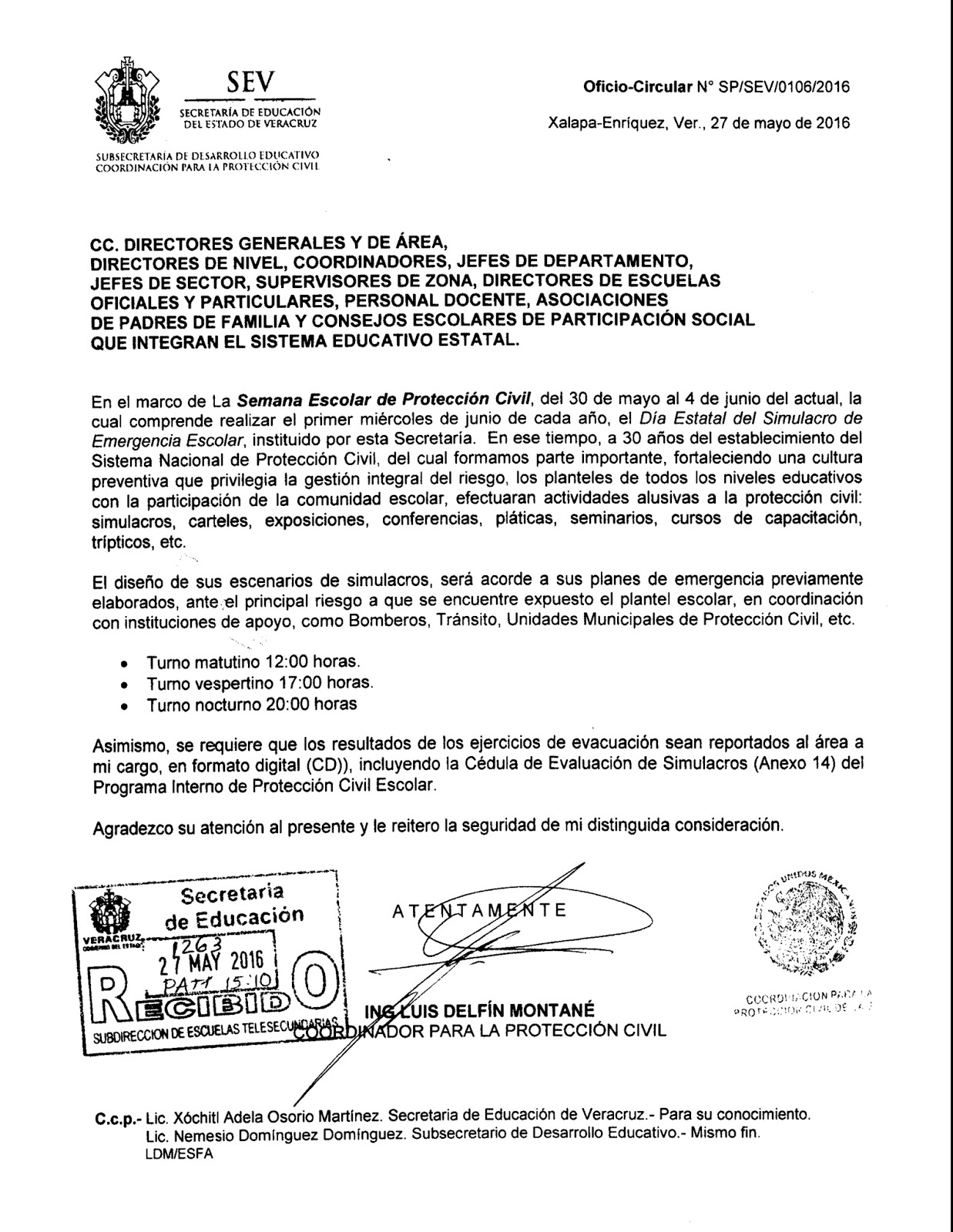Supervisión Escolar Zona 34: Semana Escolar de Protección Civil Supervisión Escolar Zona 34: Semana Escolar de Protección Civil