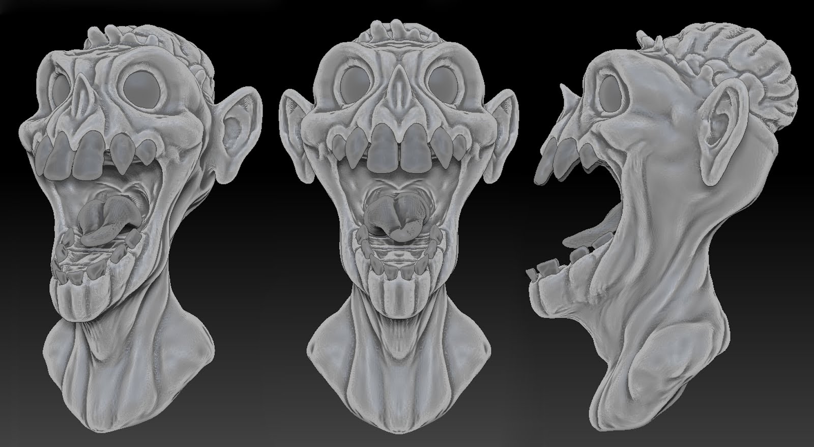 Reflective CGMA ART Blog : 3D Digital Sculpture - Bust - Week 2