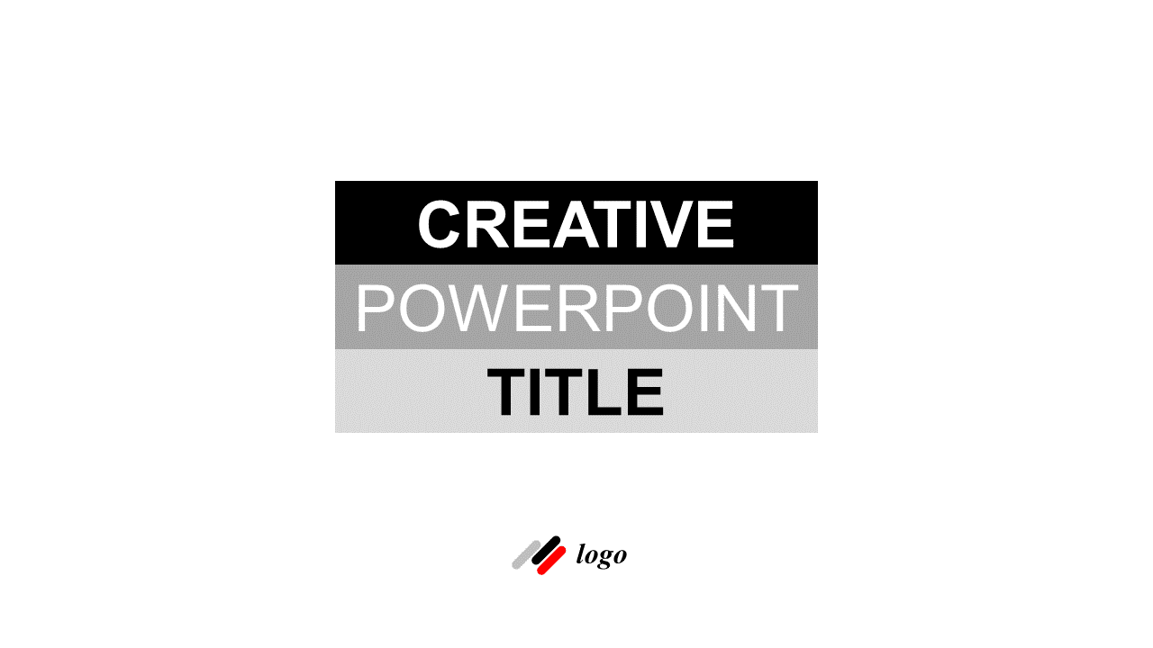 Simple Basic Cover PowerPoint Templates - PowerPoint Free