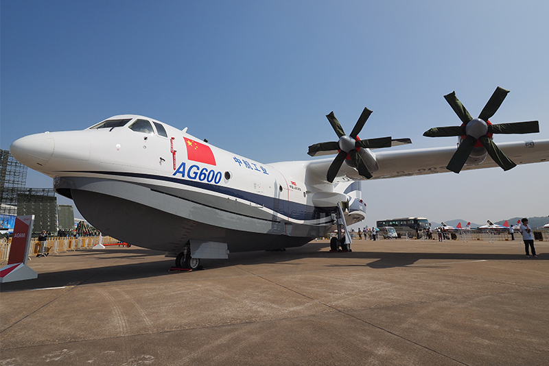 AG600 มังกรน้ำเฝ้าทะเลจีนใต้ของจีน - POPWANDEE