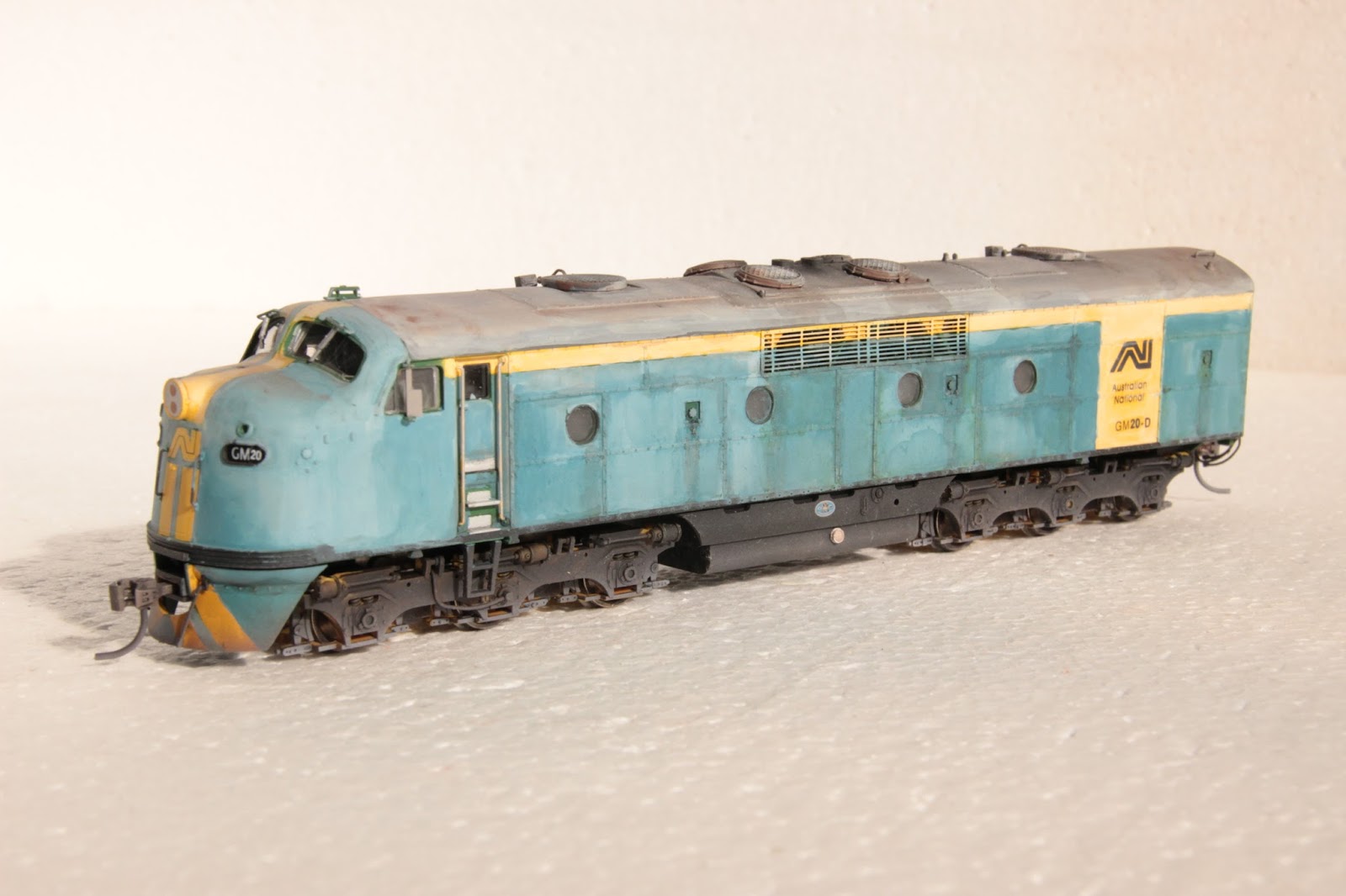 Barcoola: Weathering by Barcoola Trainorama GM class GM16 turned into GM20