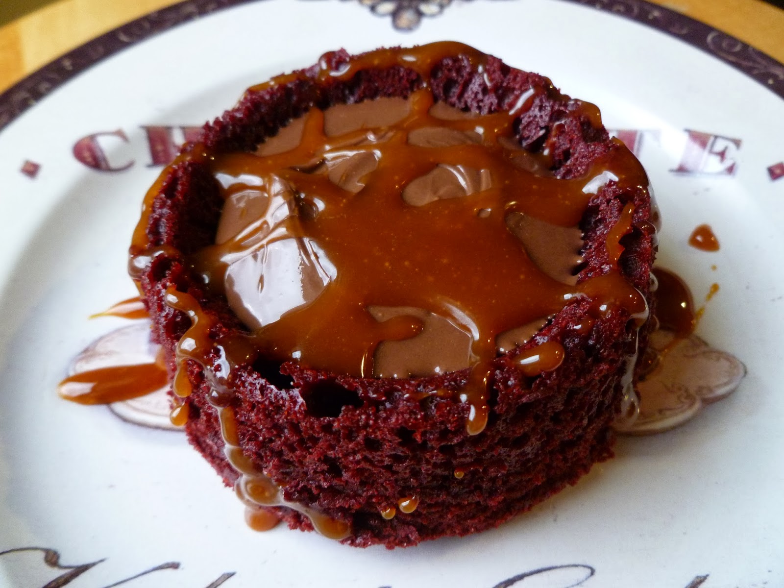 The Pastry Chef's Baking: Red Velvet Nutella Lava Cakes