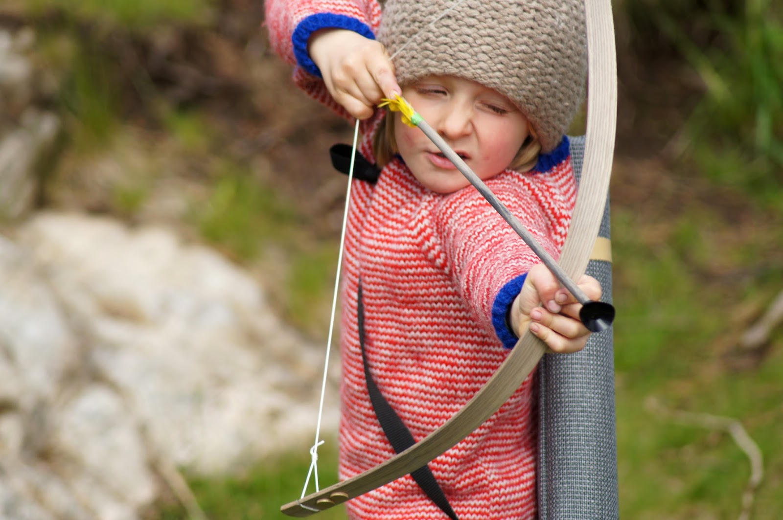 Petunika: Pil og bue