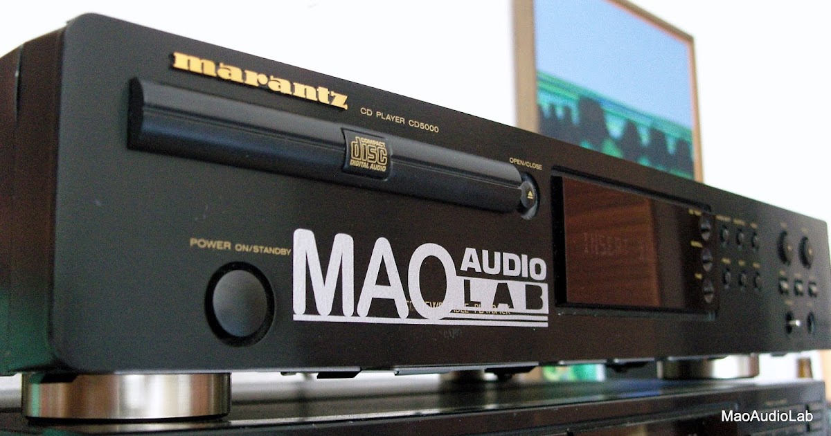 Mao Audiophile Modifications: Marantz CD-5000 tube CD-Player a real ...