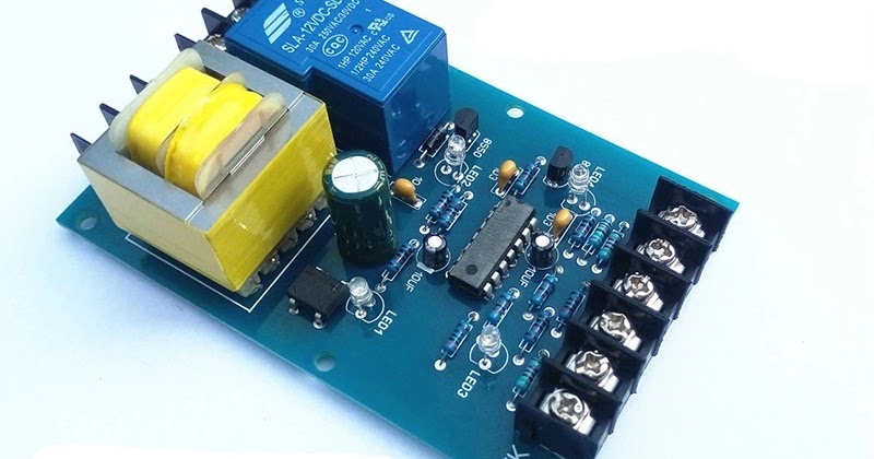 Automatic Water Level Controller Circuit
