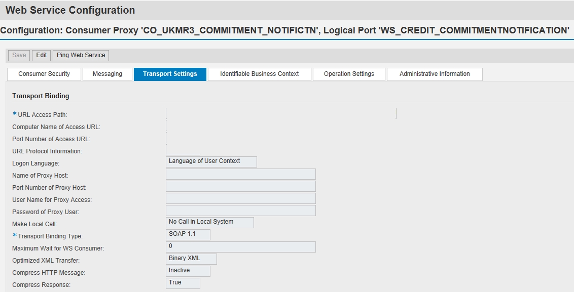 SAP ABAP Central: Credit Exposure Update Process at FSCM by Web Methods
