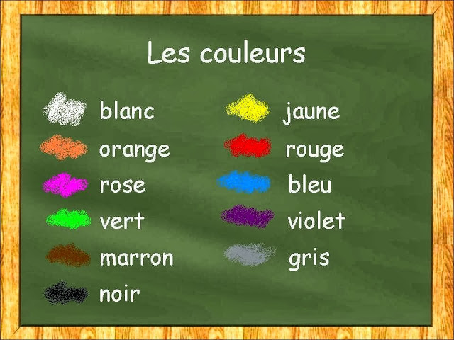 Blog de aula de 2A: Les Coleurs- Los colores