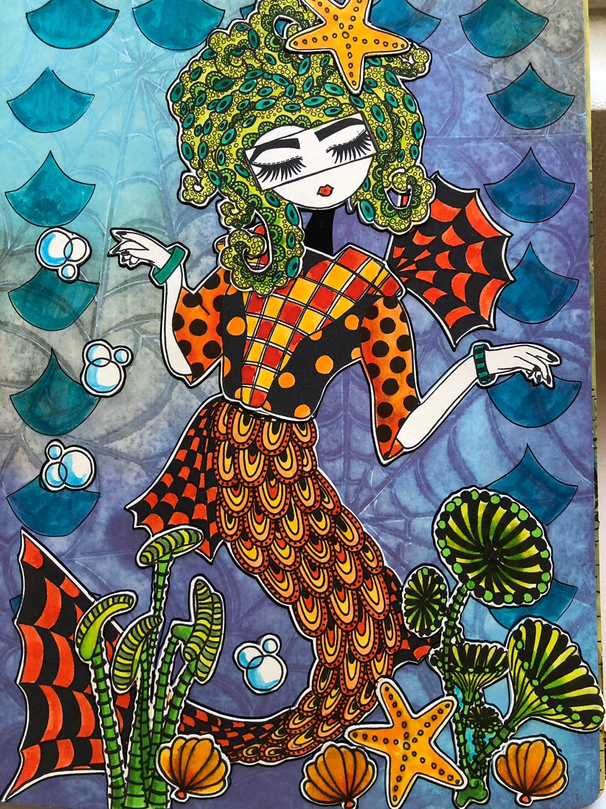 Dylan's Blog: Dylusions Journal Page Samples Featuring the New ...